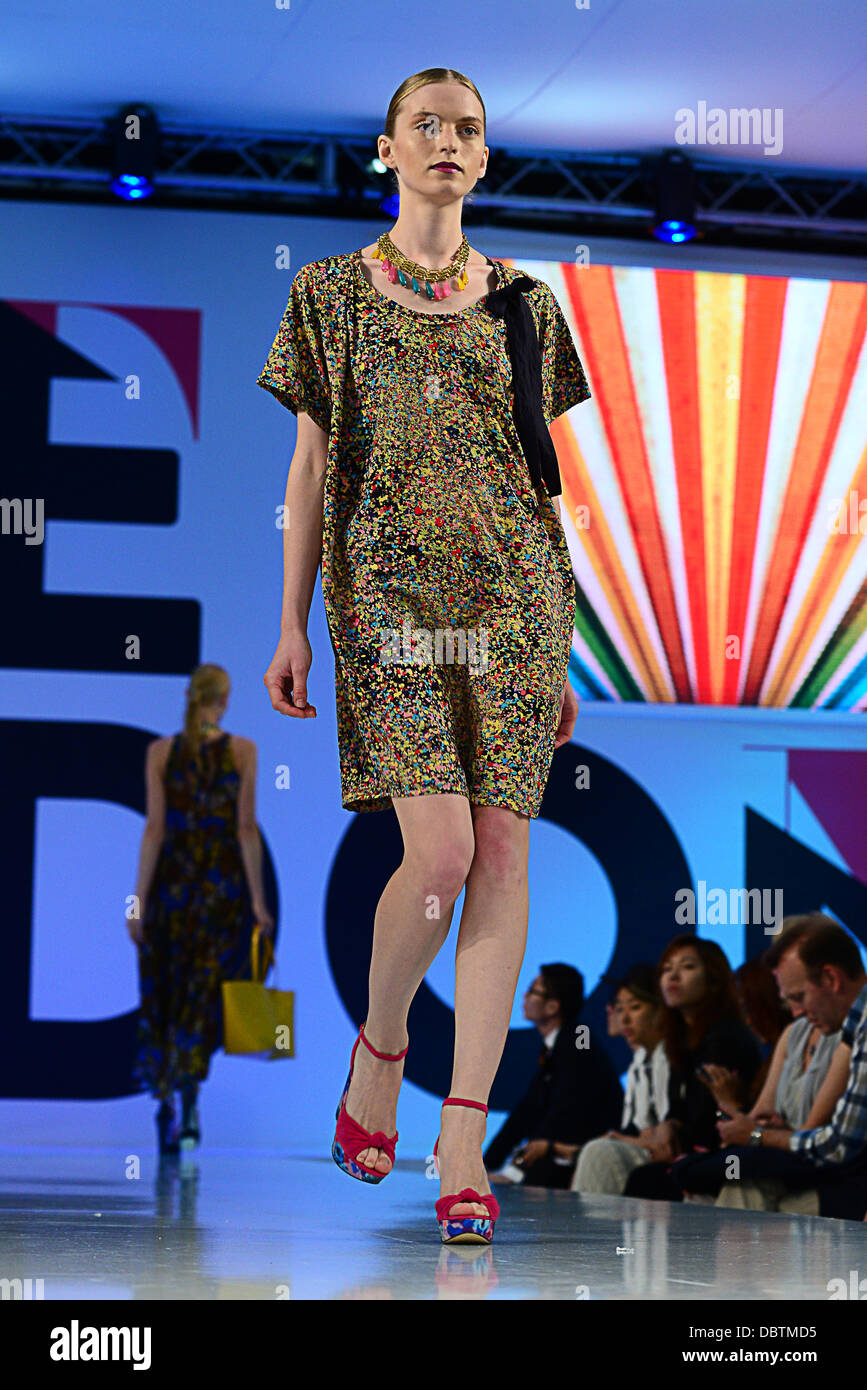 The Carnival showcase is shown at the Pure London fashion show. The ...