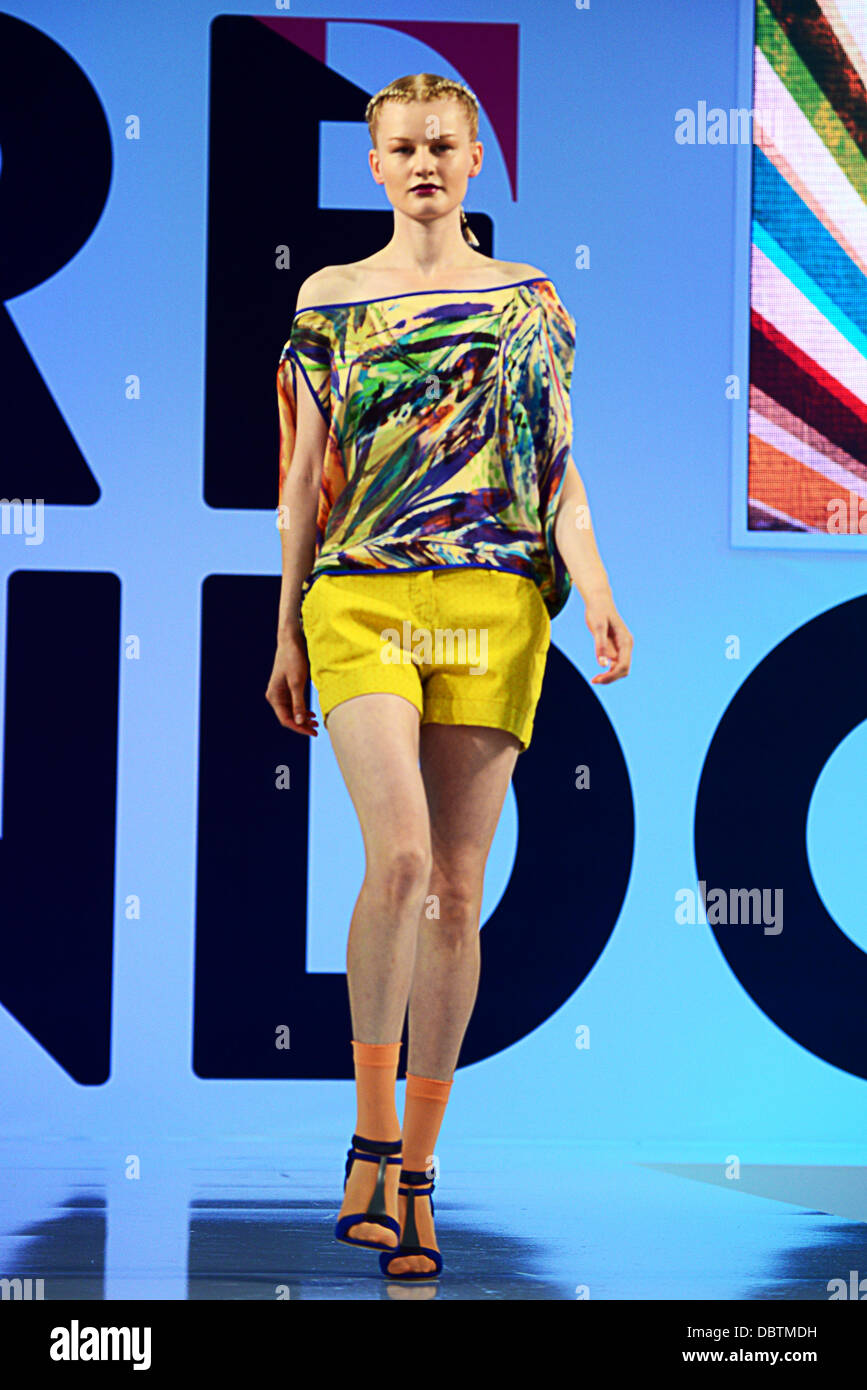 The Carnival showcase is shown at the Pure London fashion show. The ...