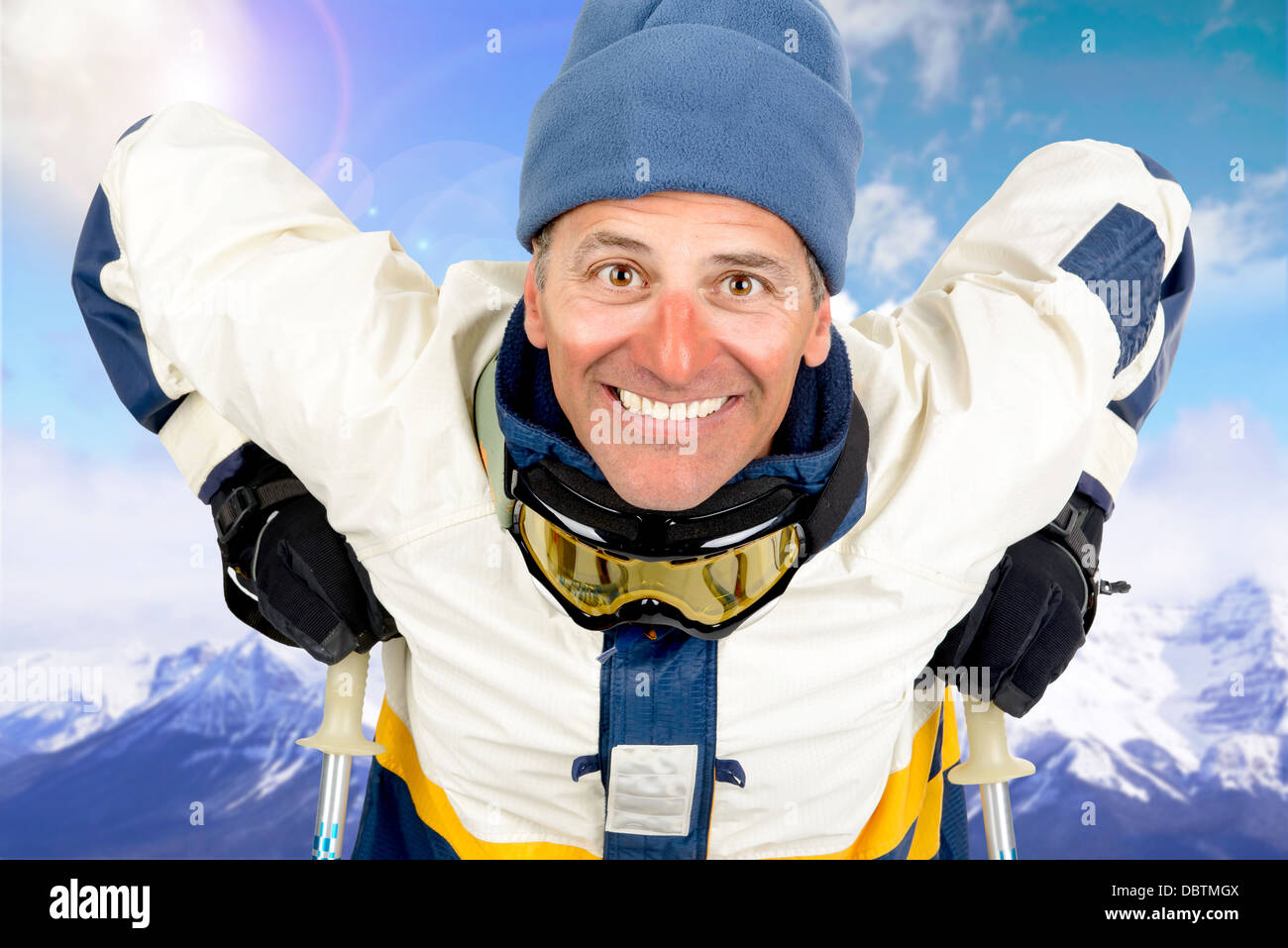 Man with winter gear hi-res stock photography and images - Alamy