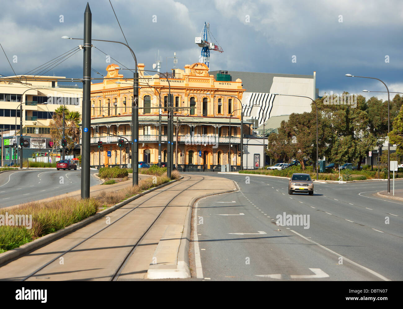 The Newmarket Hotel on the corner of North Terrace and West Terrace in ...