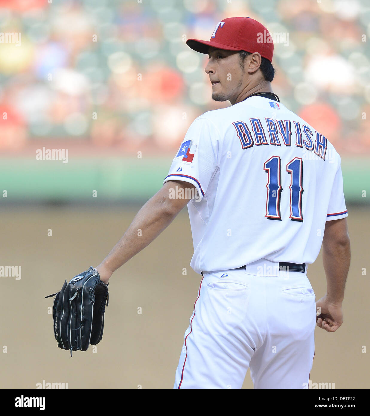Yu Darvish (Rangers), AUGUST 1, 2013 - MLB : Pitcher Yu Darvish of the ...