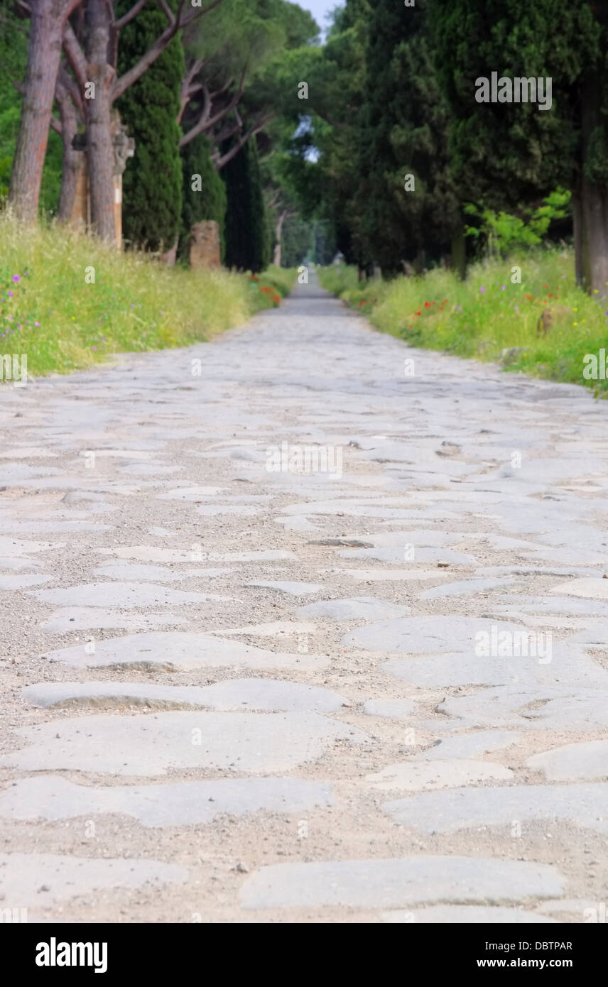 Rom Via Appia Antica - Rome Via Appia Antica 05 Stock Photo - Alamy