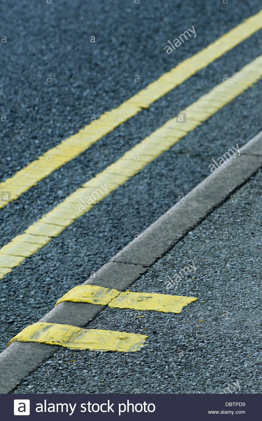 Curb Markings High Resolution Stock Photography and Images - Alamy