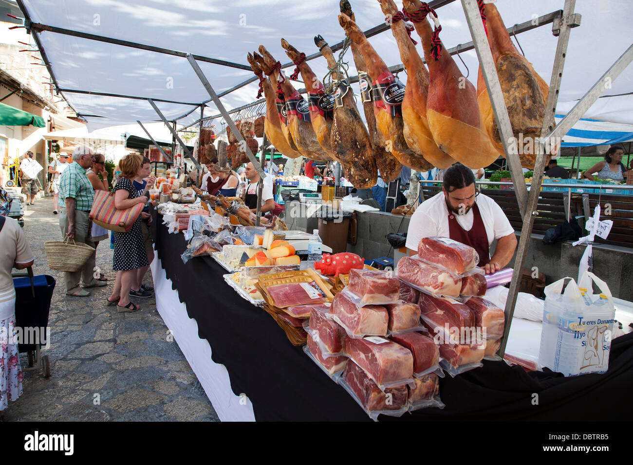 Pollenca old main square High Resolution Stock Photography and Images ...