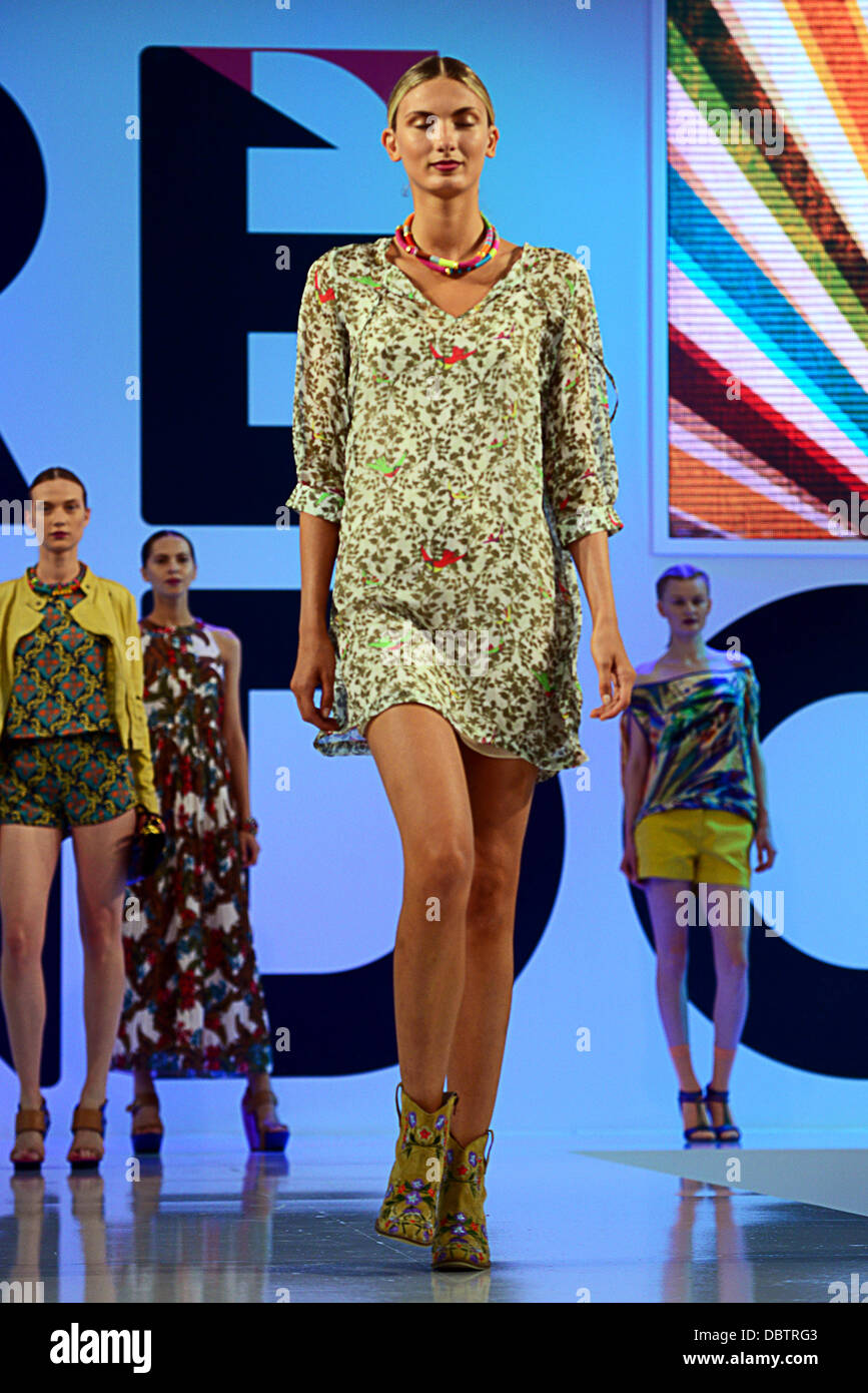 London, Uk. 4th Aug, 2013. The Carnival showcase is shown at the Pure ...