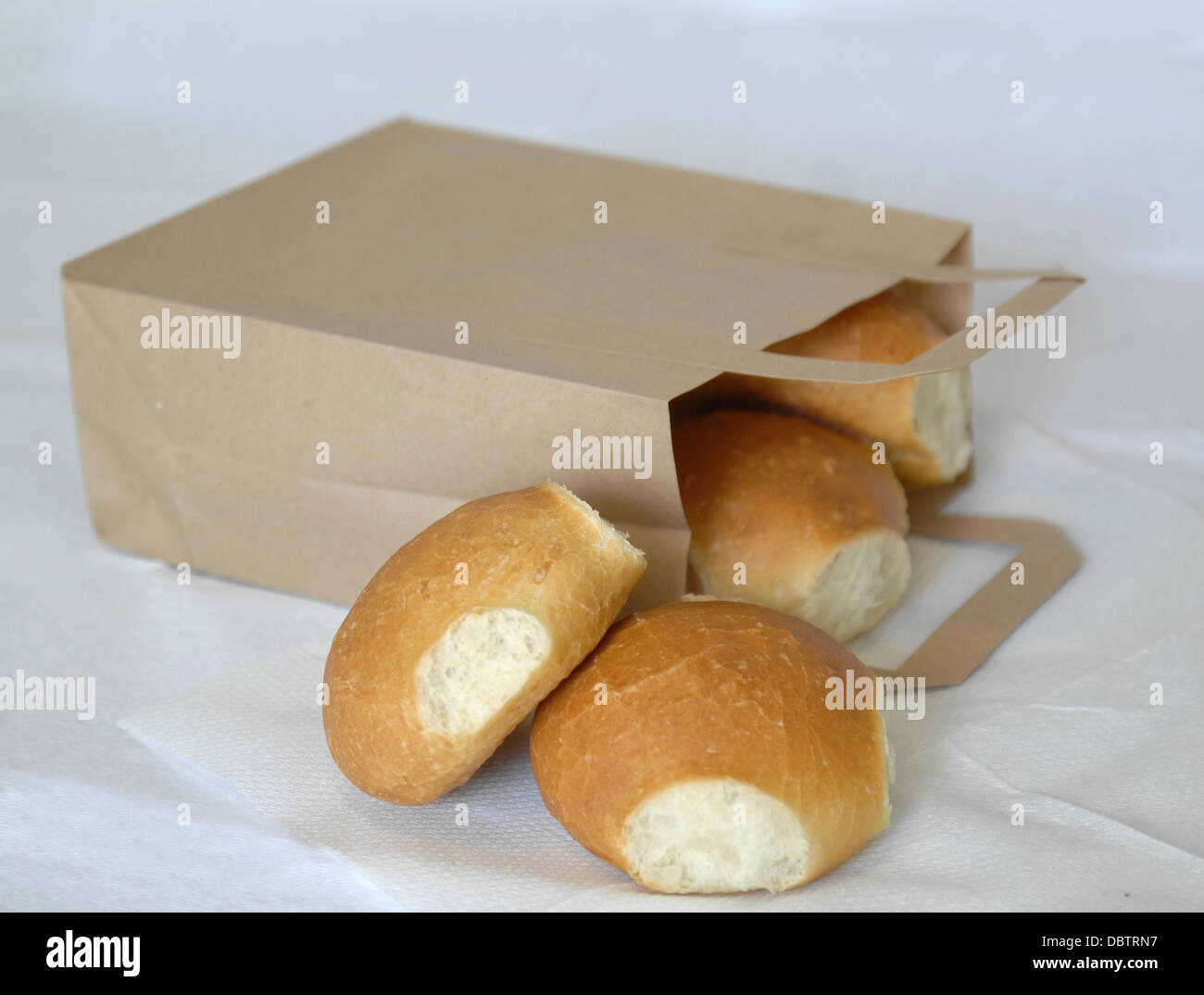 Crusty bap hi-res stock photography and images - Alamy
