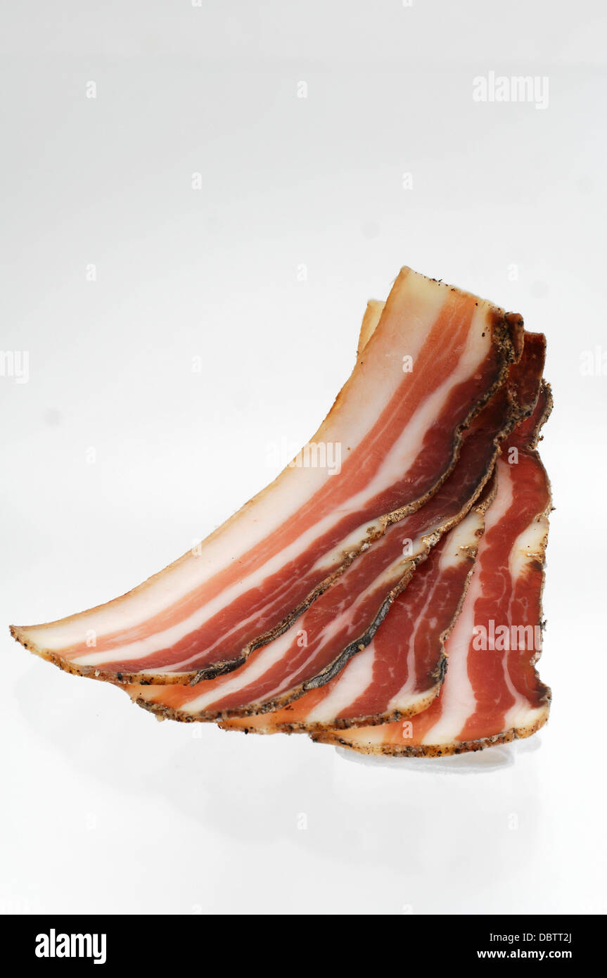 Pancetta hi-res stock photography and images - Alamy