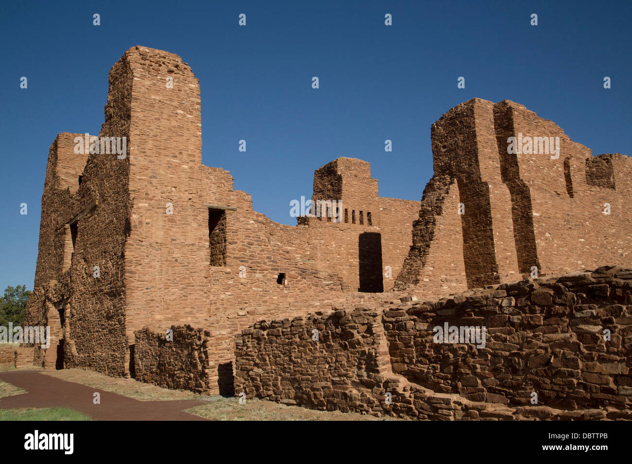 Quarai Mission, building began around 1628, Salinas Pueblo Missions ...