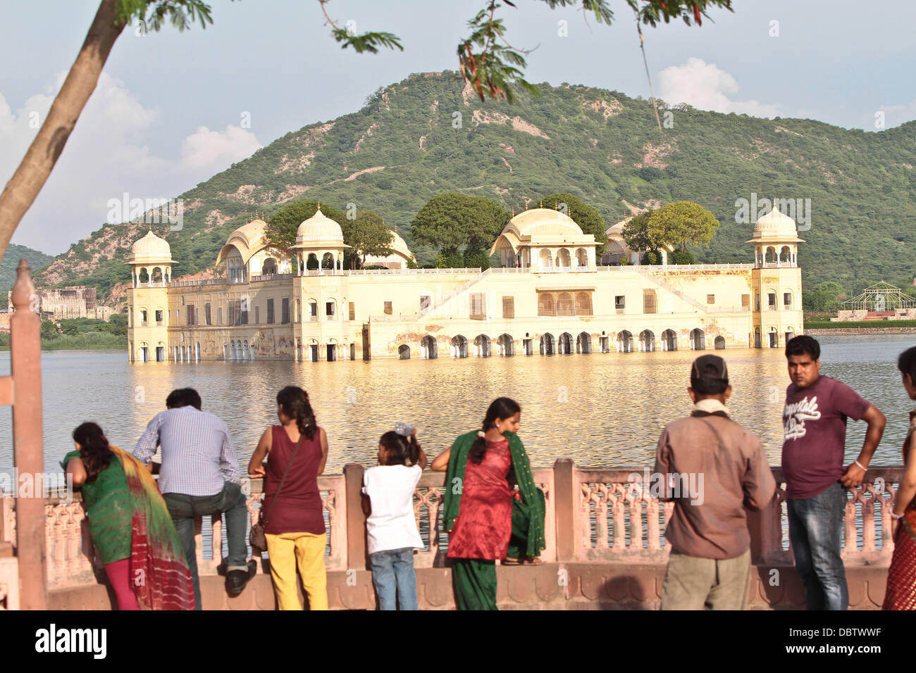 Jal mahal or Water Palace in Jaipur India Stock Photo - Alamy