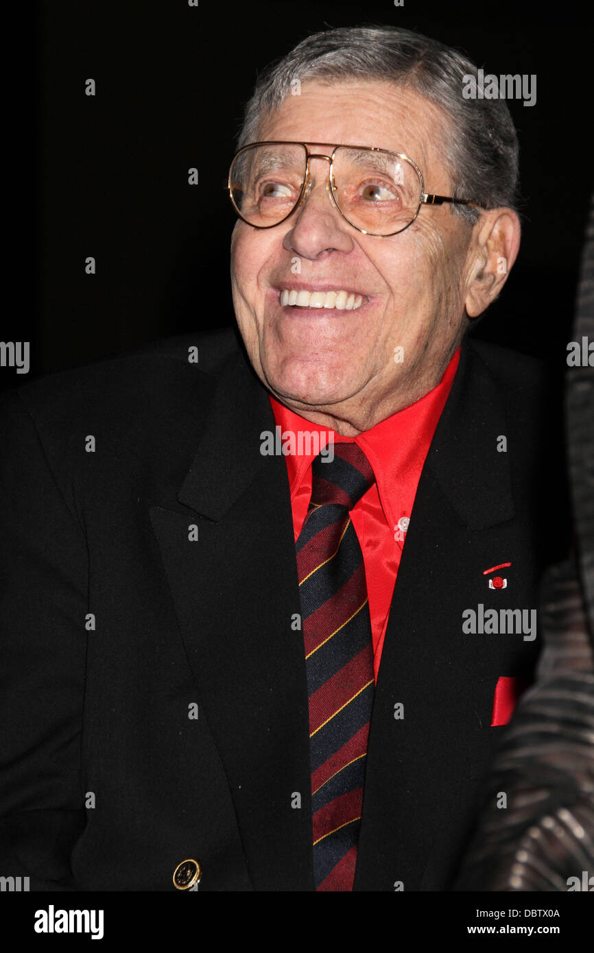 Legendary comedian Jerry Lewis is awarded "The Nevada Broadcasters ...