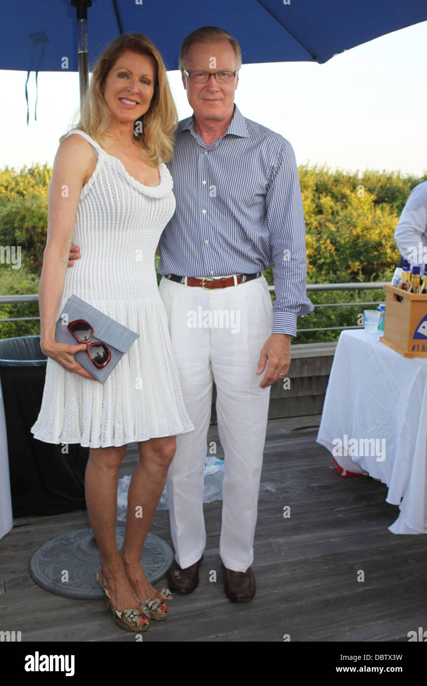 Chuck Scarborough and wife The Summer 2011 benefit for the Evelyn ...