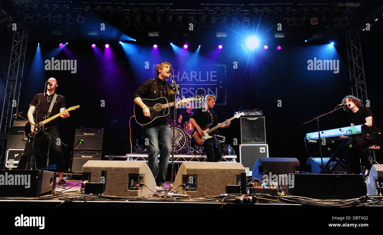 Charlie Simpson V Festival at Hylands Park - Day Two Chelmsford ...