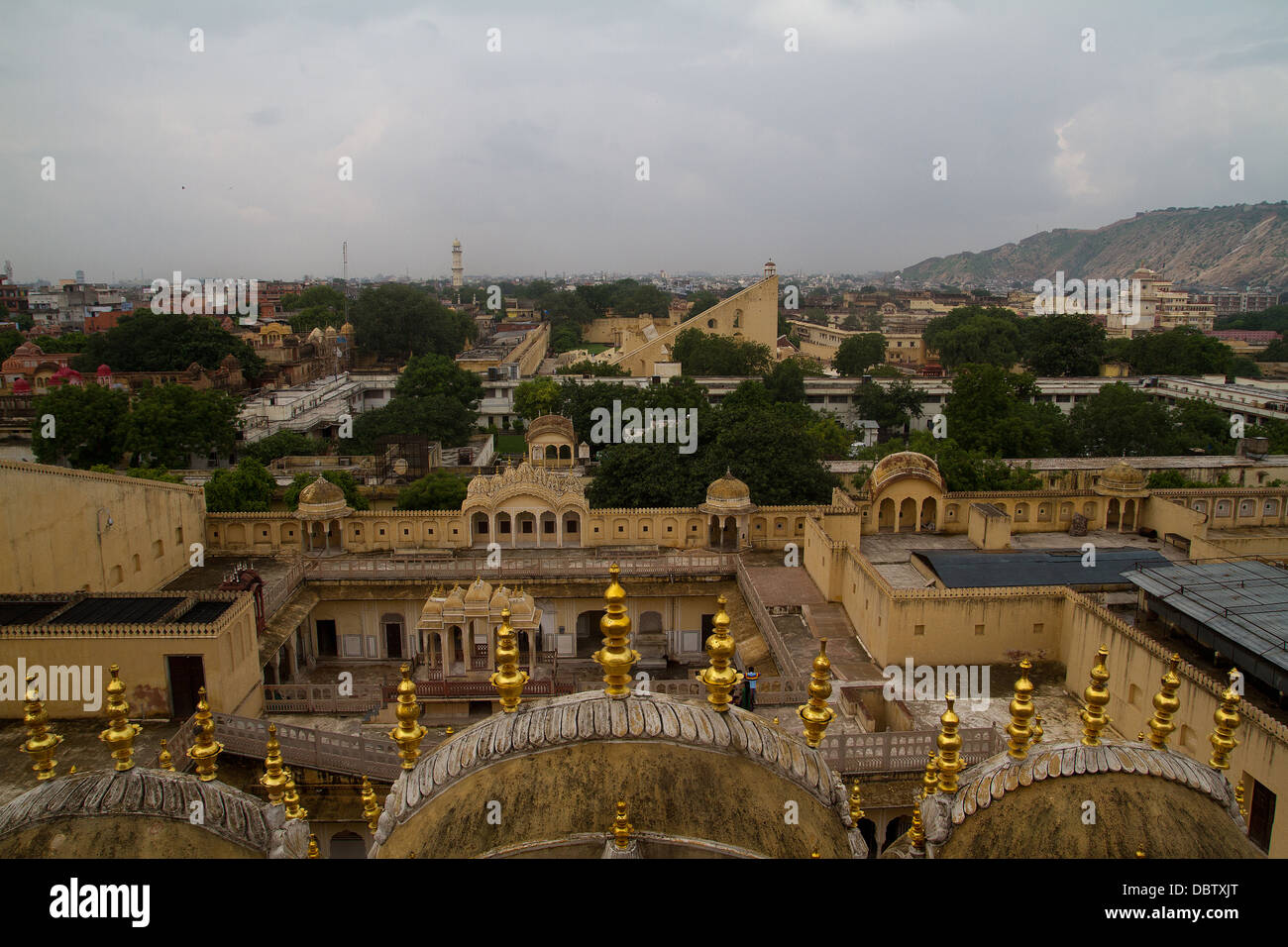 Hawa mahal from rooftop hi-res stock photography and images - Alamy