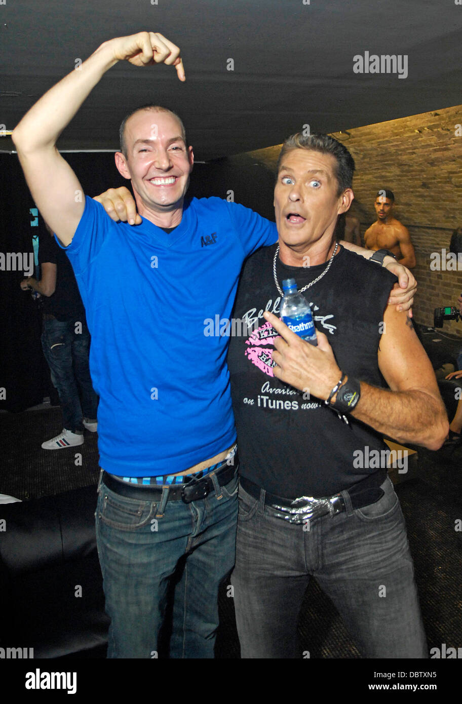 G-A-Y nightclub owner Jeremy Joseph with David Hasselhoff appearing at ...