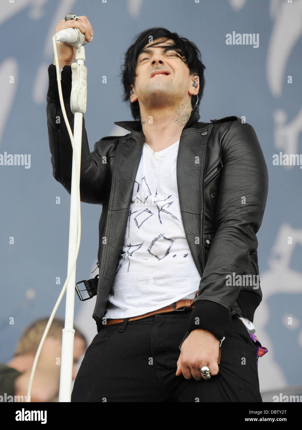Lost Prophets perform at V Festival in Weston Park, Stafford, England ...