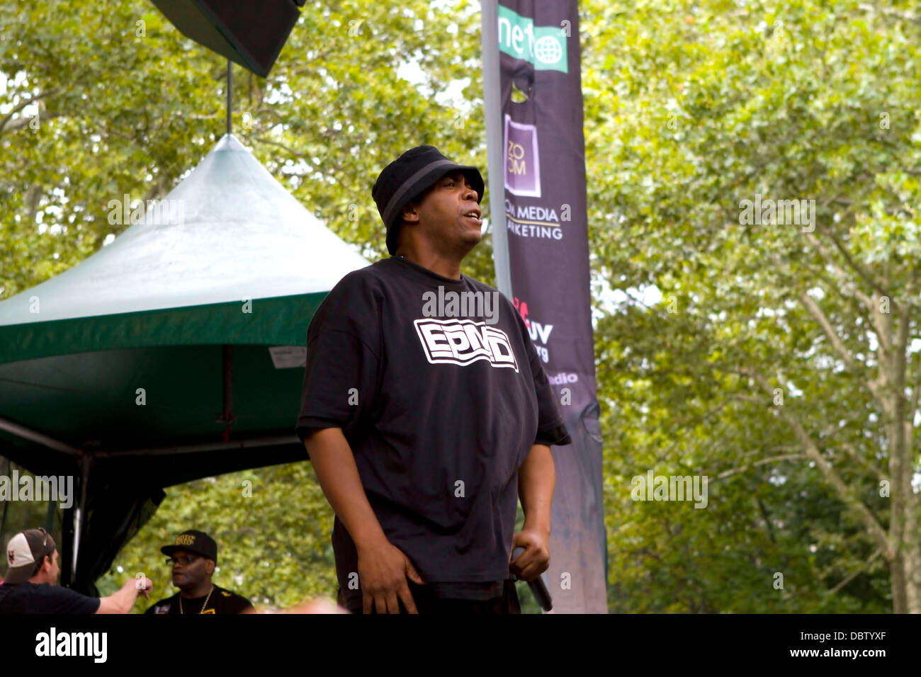 Parrish Smith of EPMD Rakim, EPMD and FunkMaster Flex "Salute to Hip ...