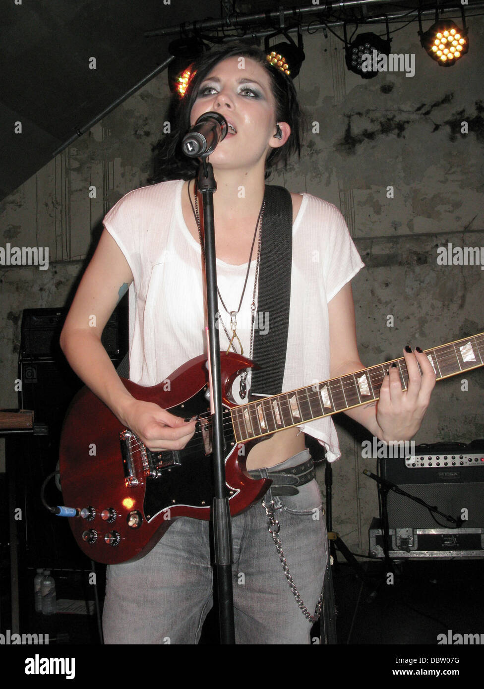 Singer/songwriter Skylar Grey performs her first UK gig at XOYO in ...