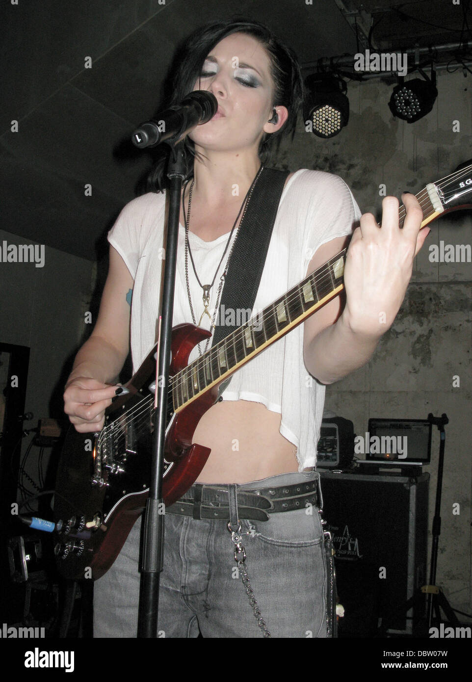 Singer/songwriter Skylar Grey performs her first UK gig at XOYO in ...