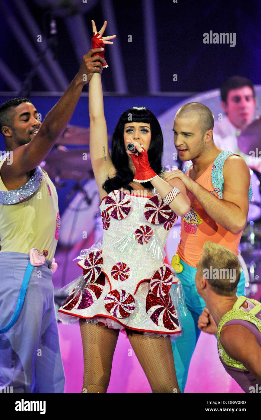 Katy Perry performs live in concert on the California Dreams Tour at ...