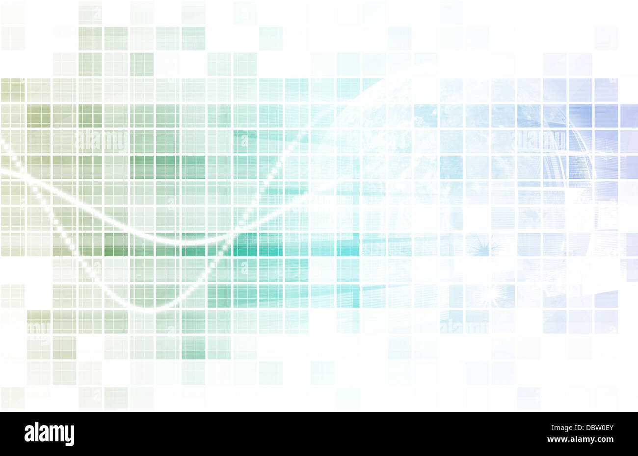 Digital Communication on the Internet with Data Stock Photo - Alamy