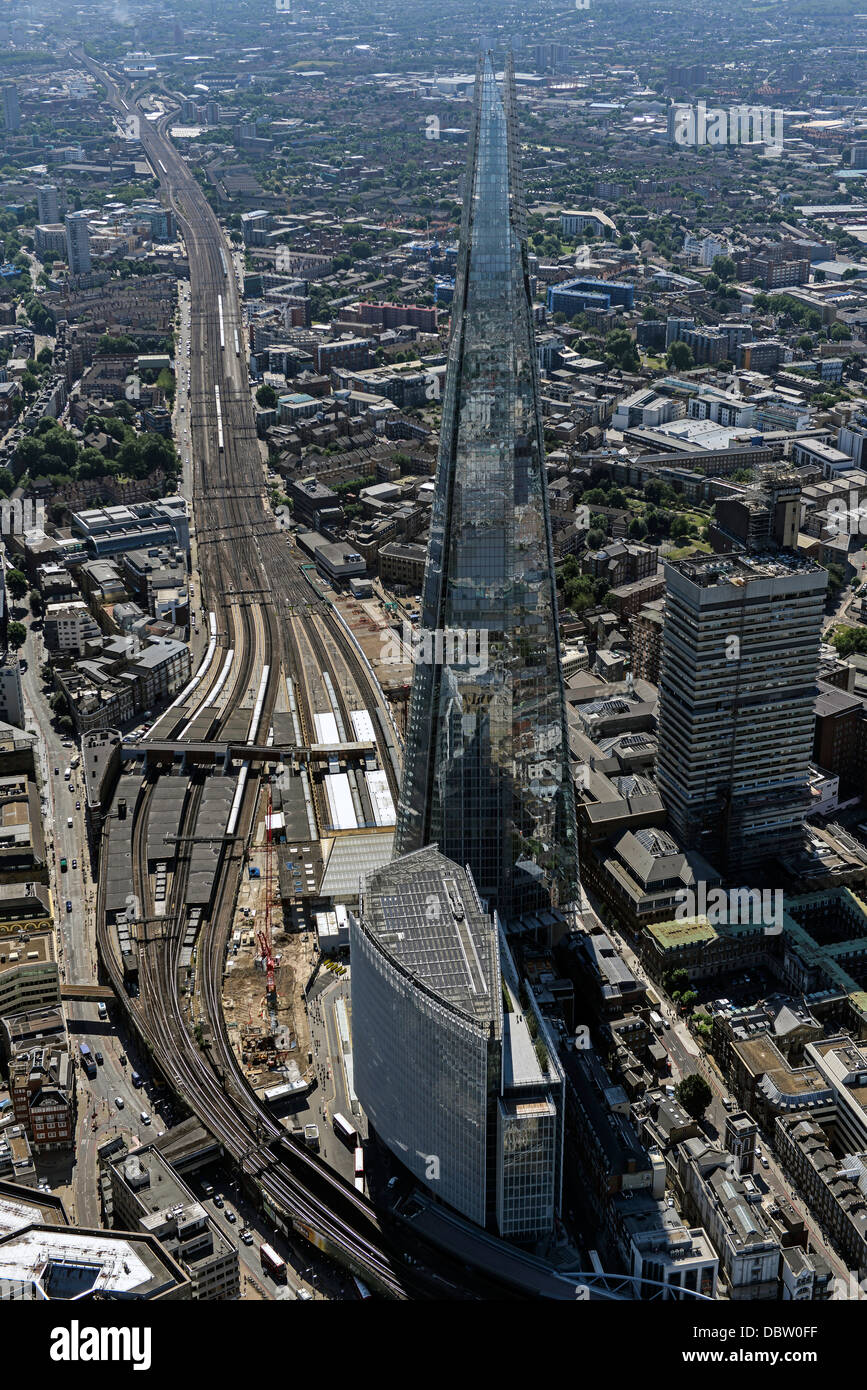 Aerial photograph of The Shard Stock Photo - Alamy