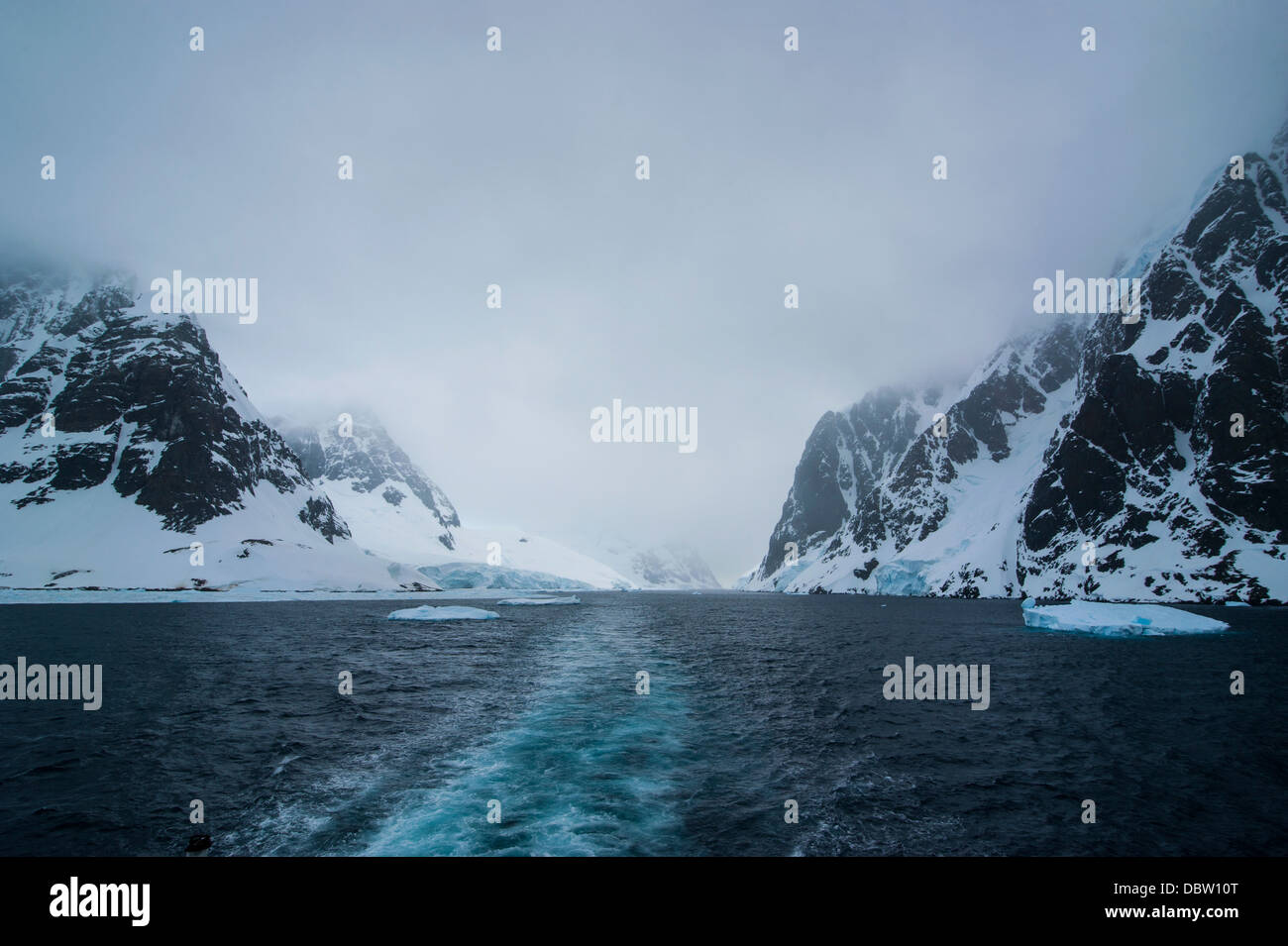 The Lemaire Channel, Antarctica, Polar Regions Stock Photo - Alamy
