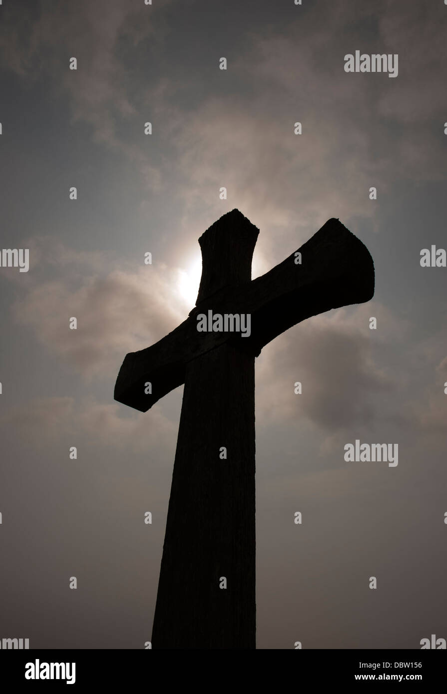 St Cuthberts Cross Stock Photo - Alamy