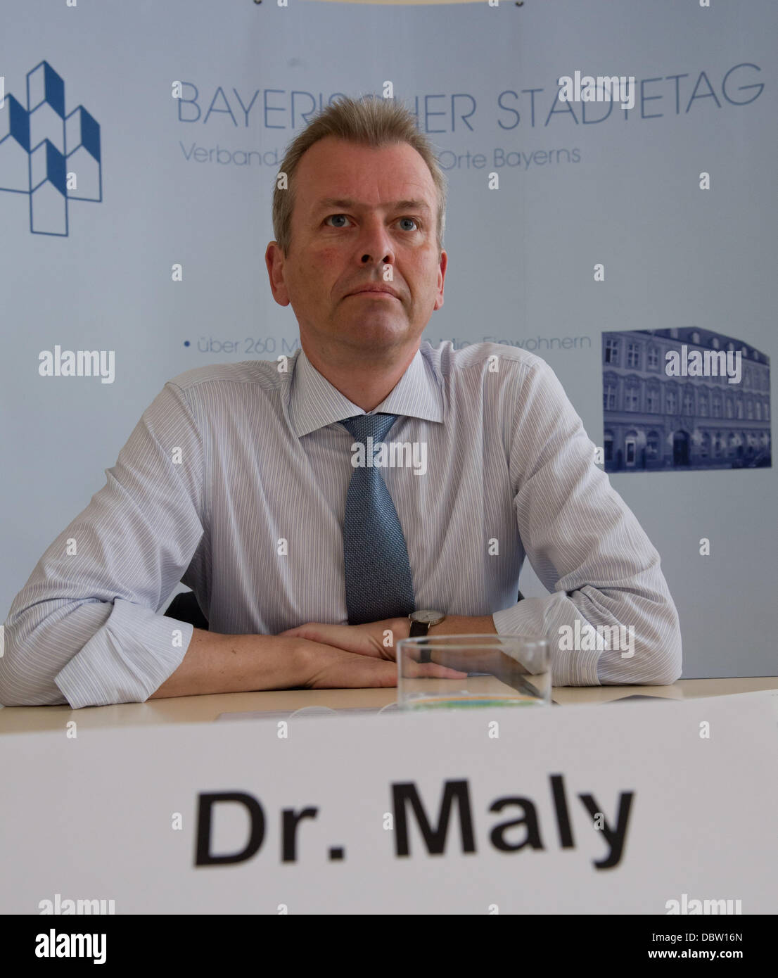 The chairman of the Bavarian Cities Association, mayor of Nuremberg ...