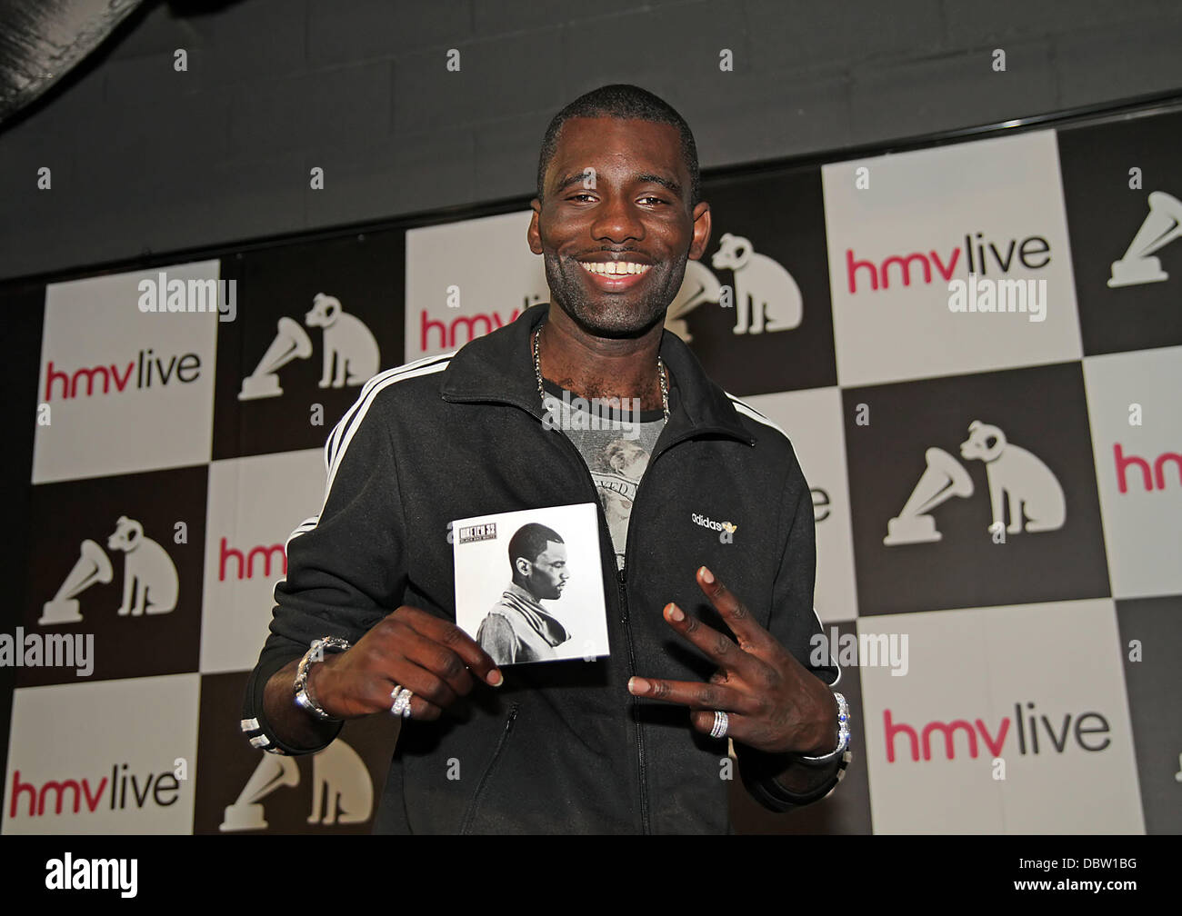 Wretch 32 performing live and signing copies of his new album 'Black ...