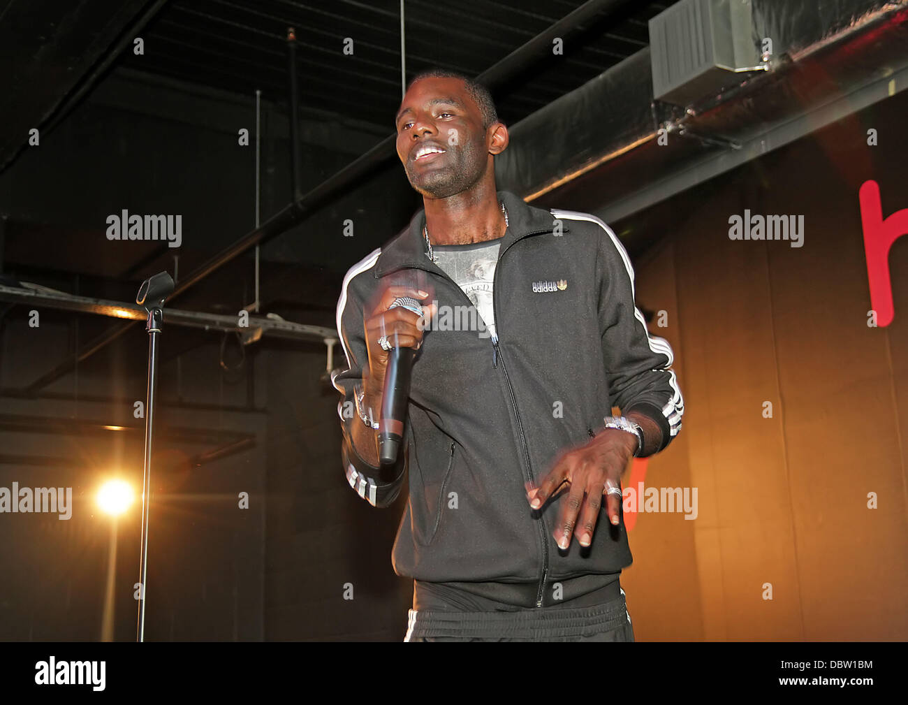 Wretch 32 performing live and signing copies of his new album 'Black ...