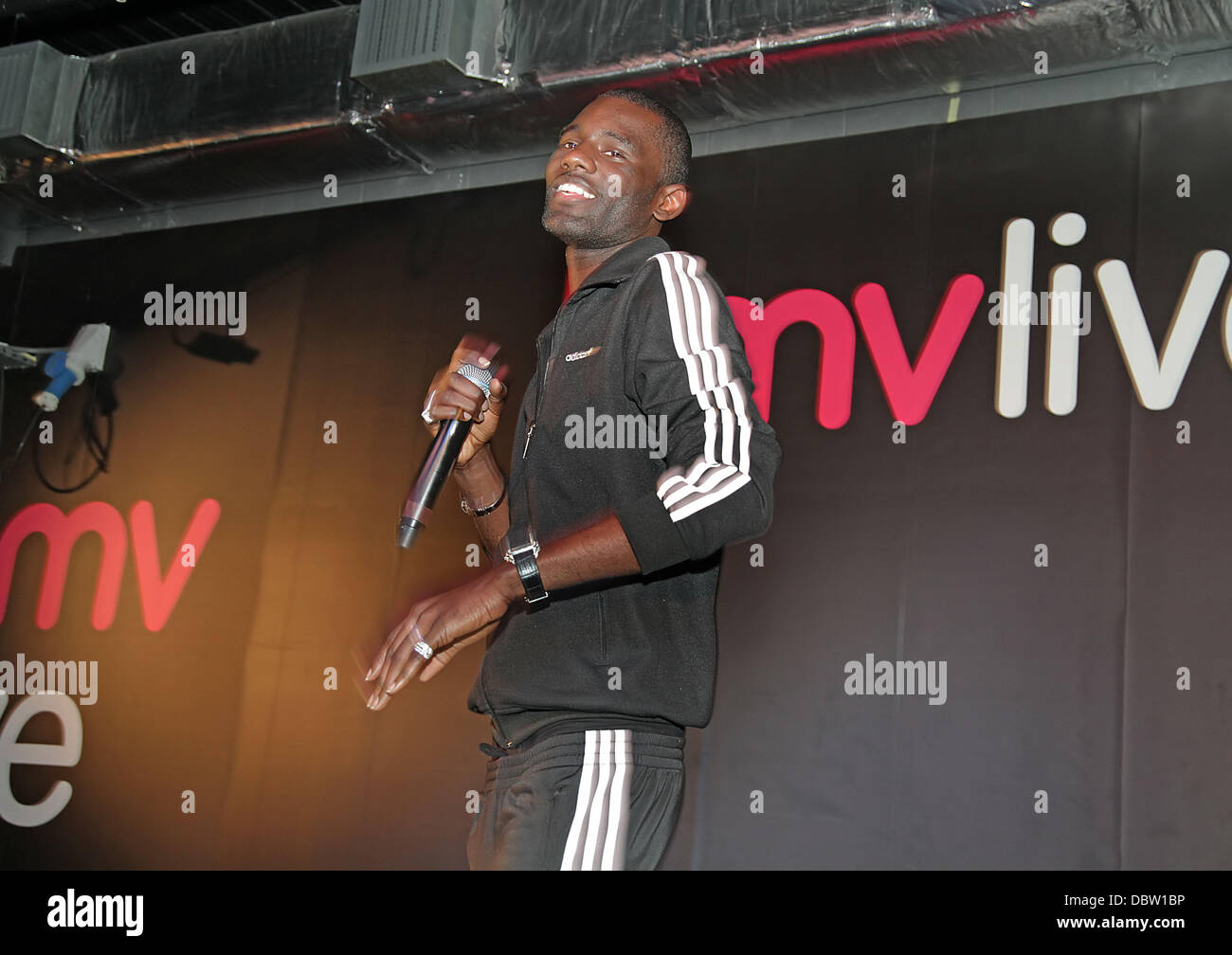 Wretch 32 performing live and signing copies of his new album 'Black ...