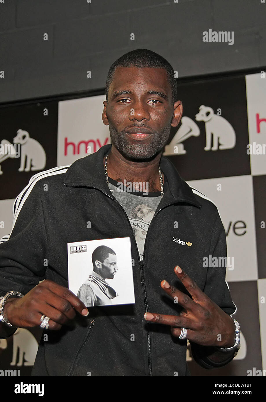 Wretch 32 performing live and signing copies of his new album 'Black ...