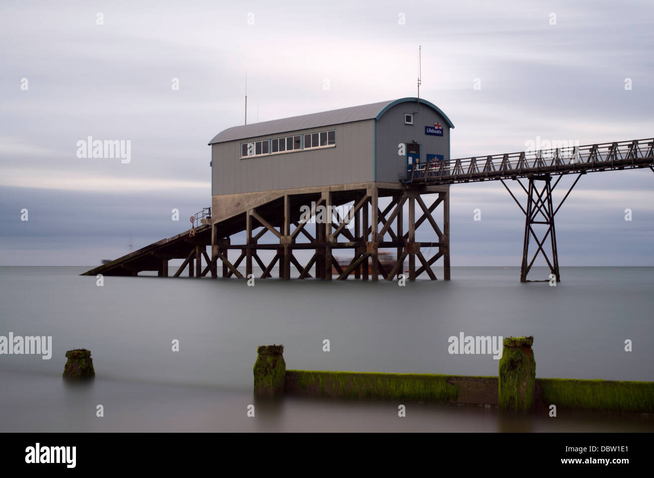 The lifeboat Station at Selsey beach, West Sussex Stock Photo - Alamy