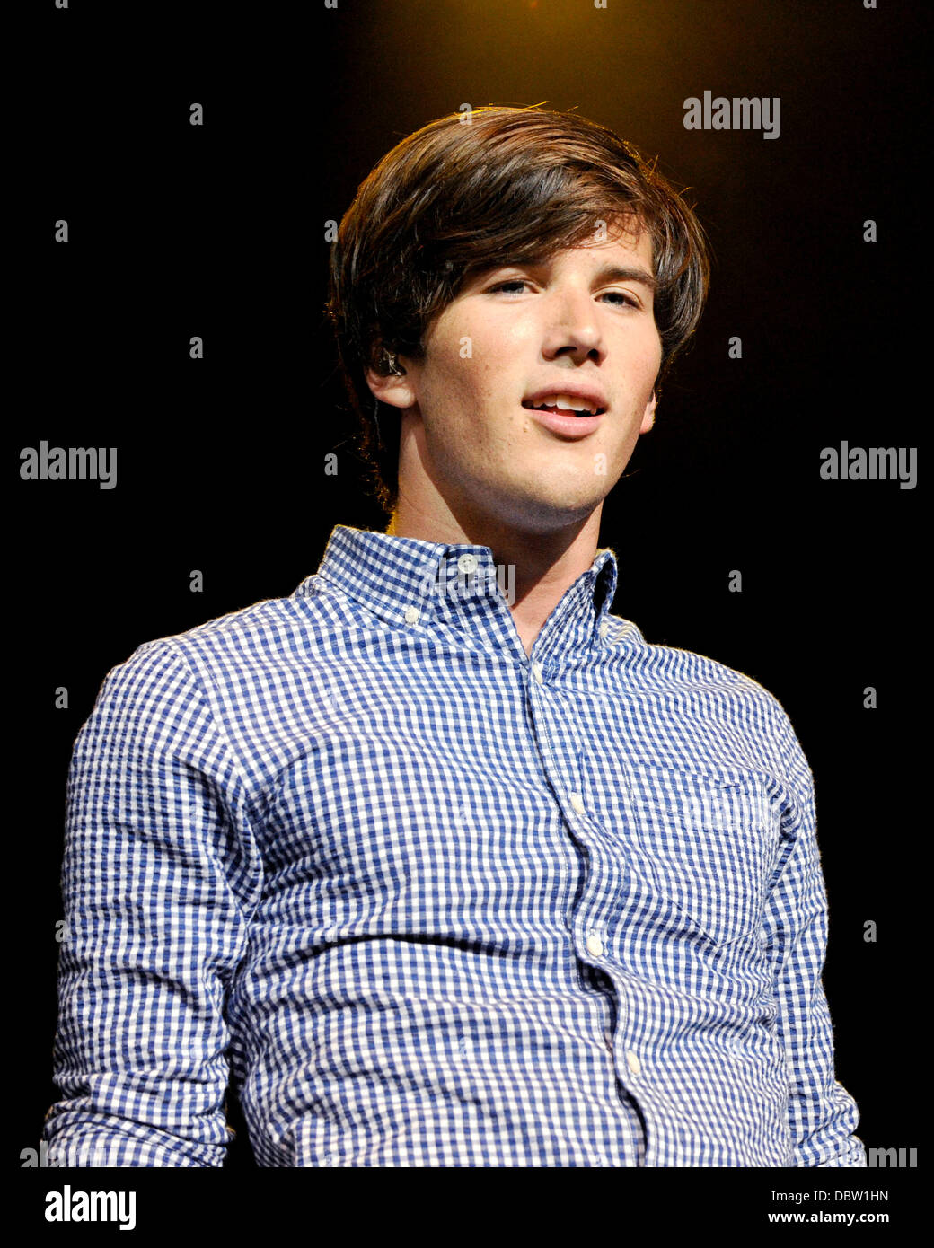 Zachary Porter Allstar Weekend perform live at the Molson Canadian Amphitheatre Toronto, Canada ...