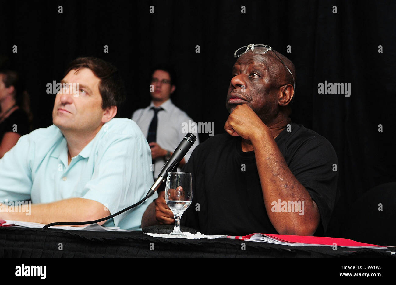 Dream job judges Steve Banner and Jimmie Walker during the "Face of ...