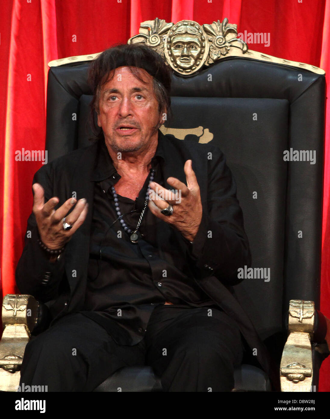 Al Pacino The Scarface Blu-Ray DVD release party Q&A hosted by Ciroc ...