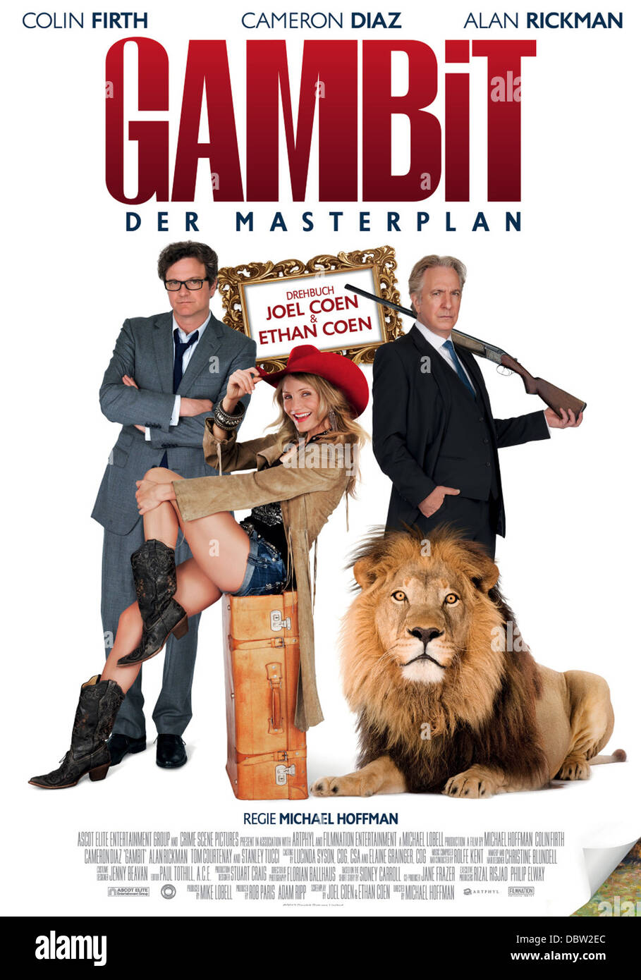 GAMBIT (2012) COLIN FIRTH, CAMERON DIAZ, ALAN RICKMAN MICHAEL HOFFMAN (DIR) 006 MOVIESTORE ...