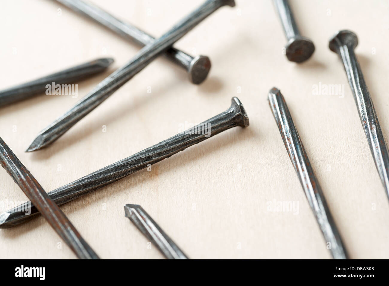 Concrete nails hi-res stock photography and images - Alamy