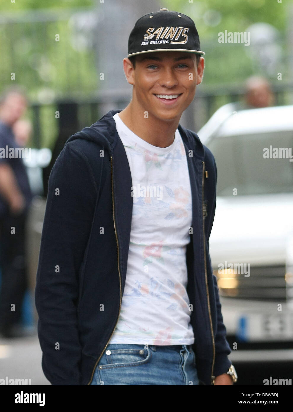 Joey Essex at the ITV studios London, England - 25.08.11 Stock Photo ...