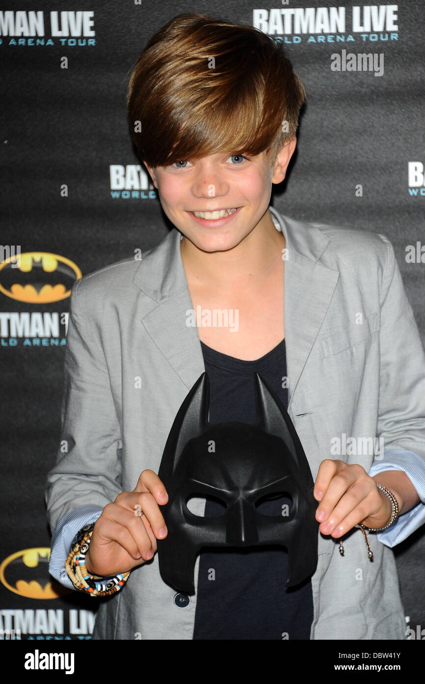 Ronan Parke (Britains got talent) 'Batman Live' gala performance at the ...