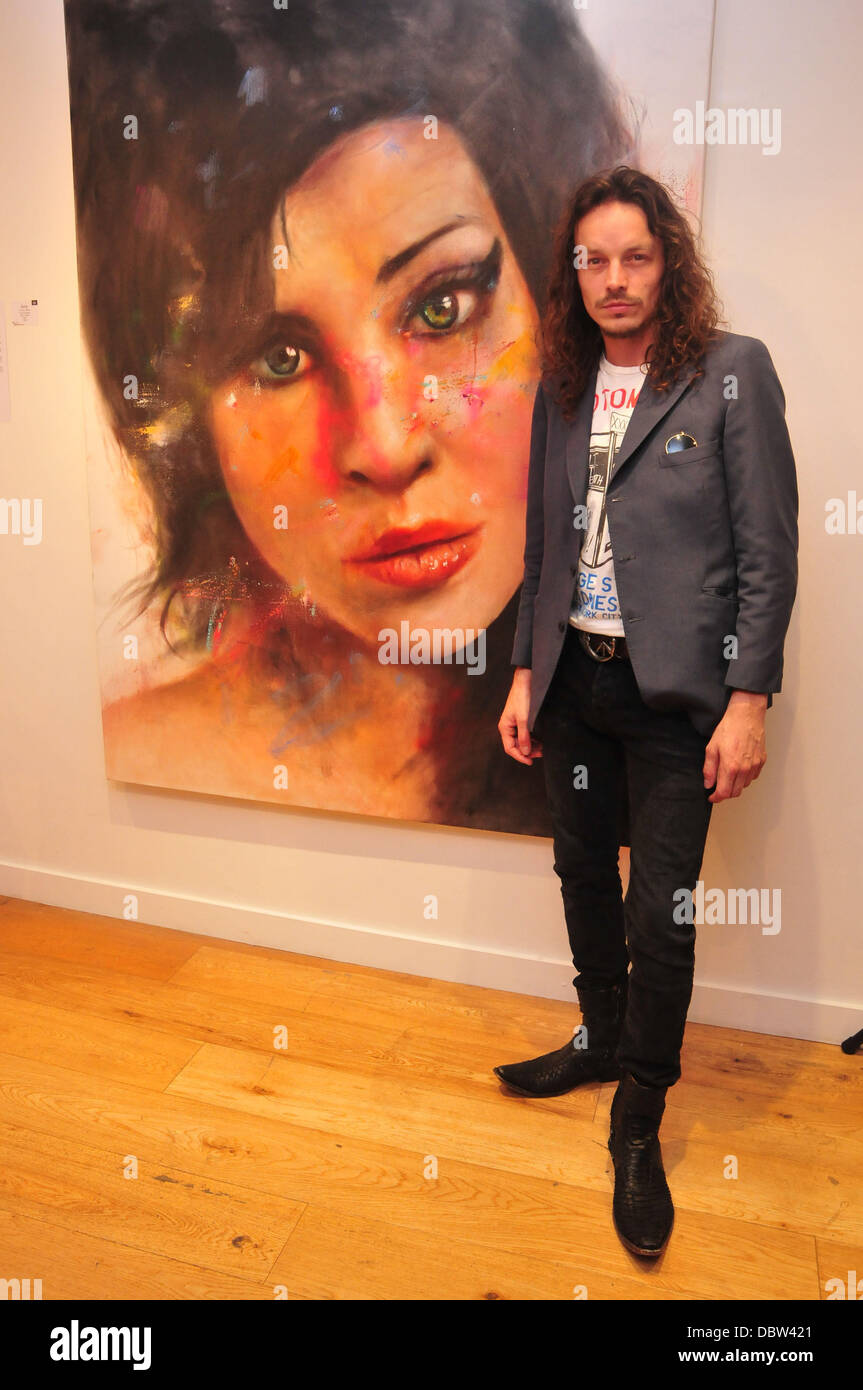 Gus Robertson Johan Andersson's Portrait Of Amy Winehouse - private ...