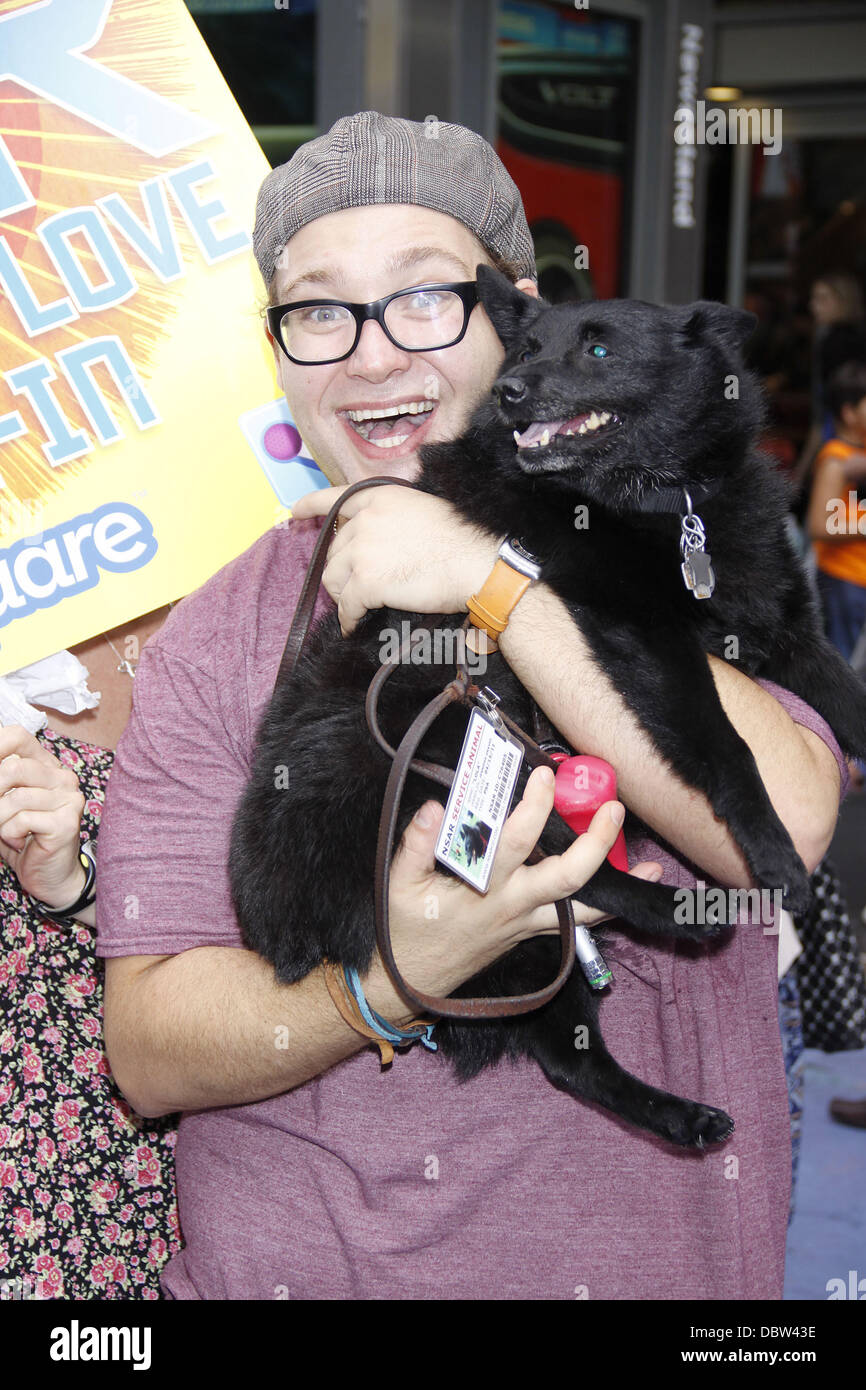 Josh Lamon Broadway's "Hair" Summer Of Love Swarm-In held in Times ...