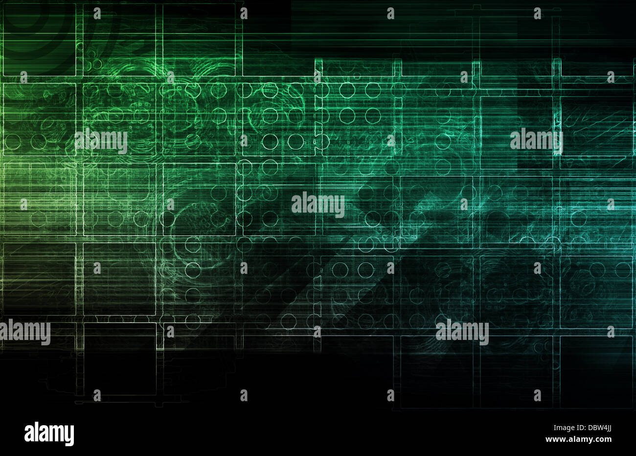 Evolving Technology Evolution as a Background Art Stock Photo - Alamy