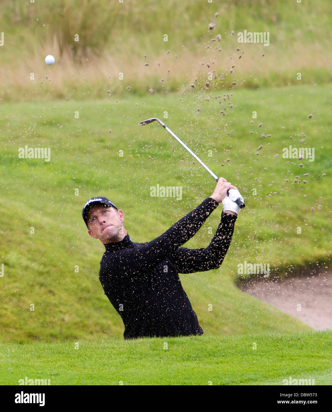 The Johnnie Walker Golf Championship 2011. Denmark's Soren Hansen in ...