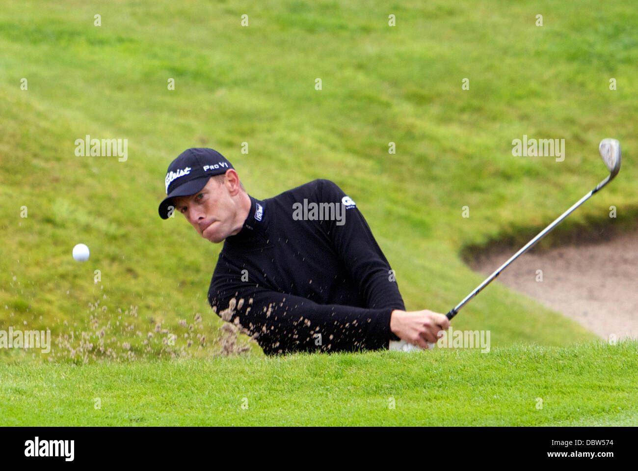 The Johnnie Walker Golf Championship 2011. Denmark's Soren Hansen in ...