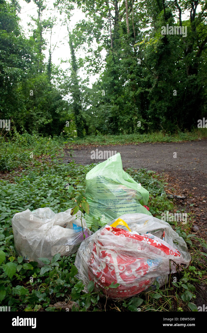 Plastic littering the countryside hi-res stock photography and images ...