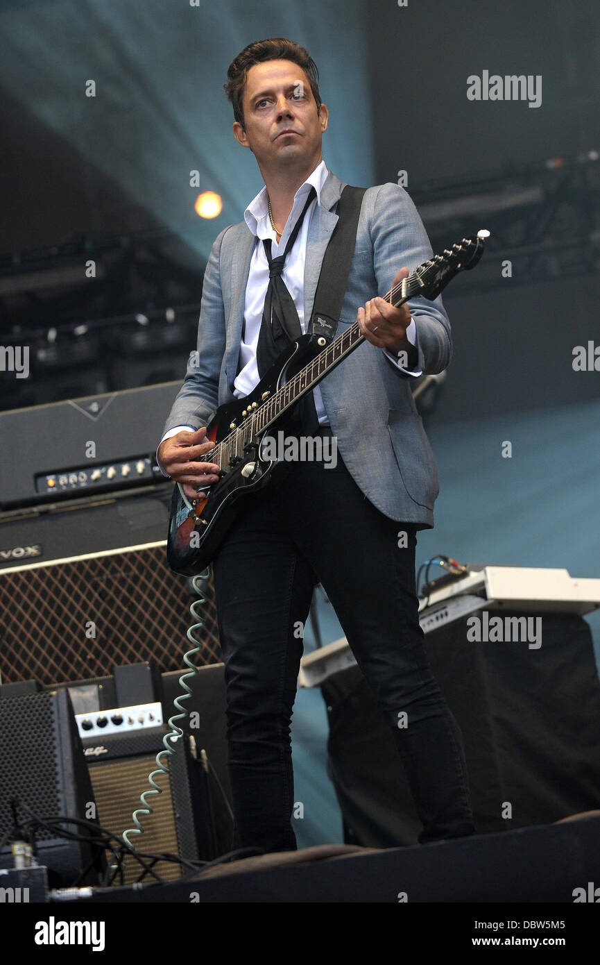 Jamie Hince of The Kills Rock en Seine - Day 1 Paris, France - 26.08.11 ...