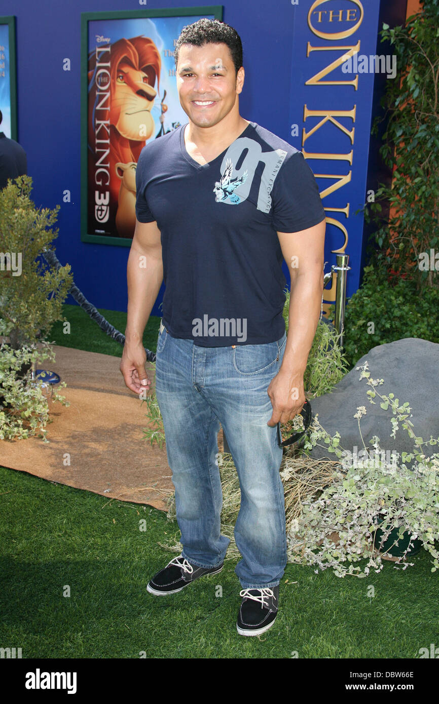 Geno Segers World Premiere of Disney's "The Lion King 3D" held at the ...