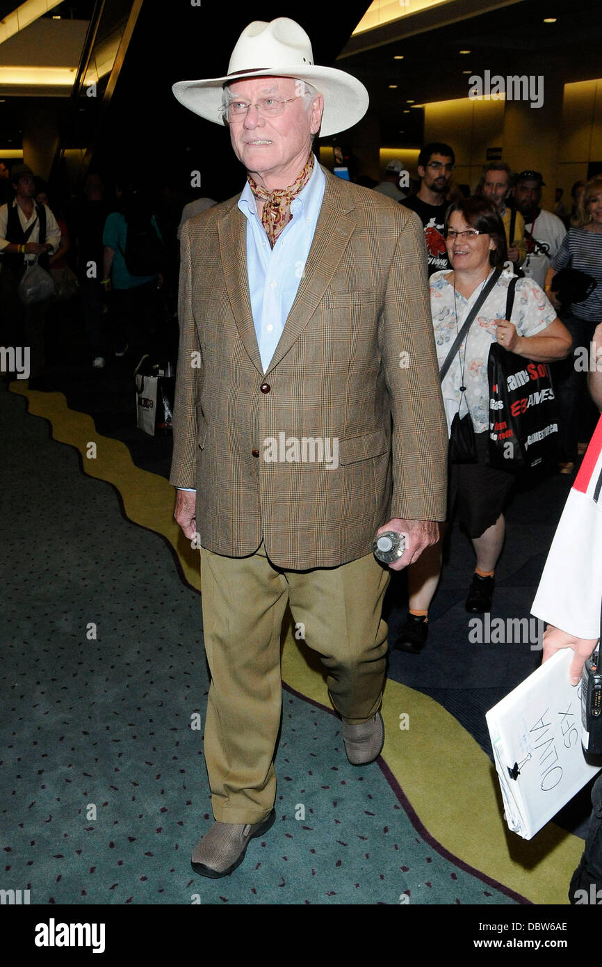 Larry Hagman 2011 FanExpo at the Metro Toronto Convention Centre ...