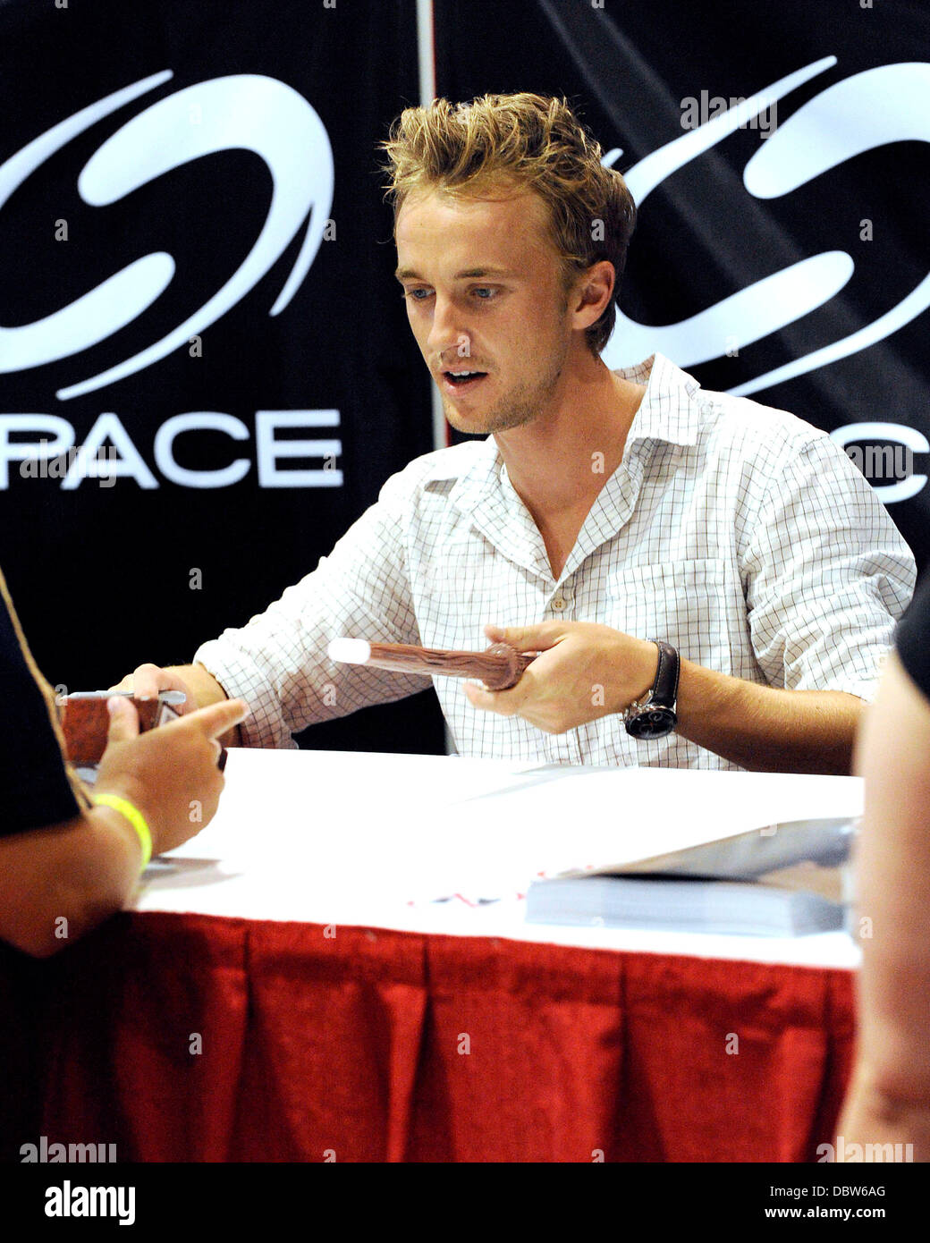 Tom Felton 2011 FanExpo at the Metro Toronto Convention Centre. Toronto ...